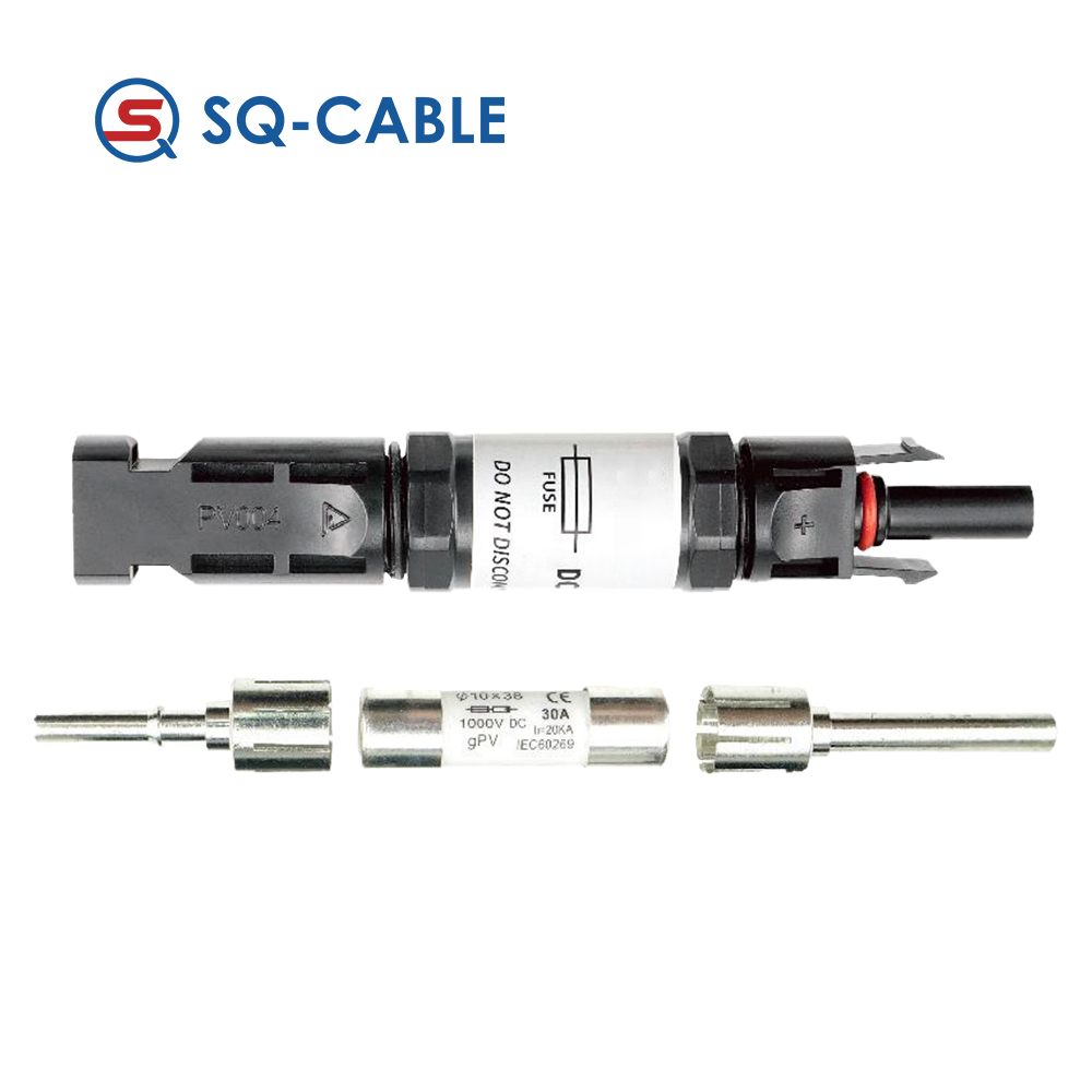 1000V Inline | 10*38 | PV Fuse Connector - SQ Cable