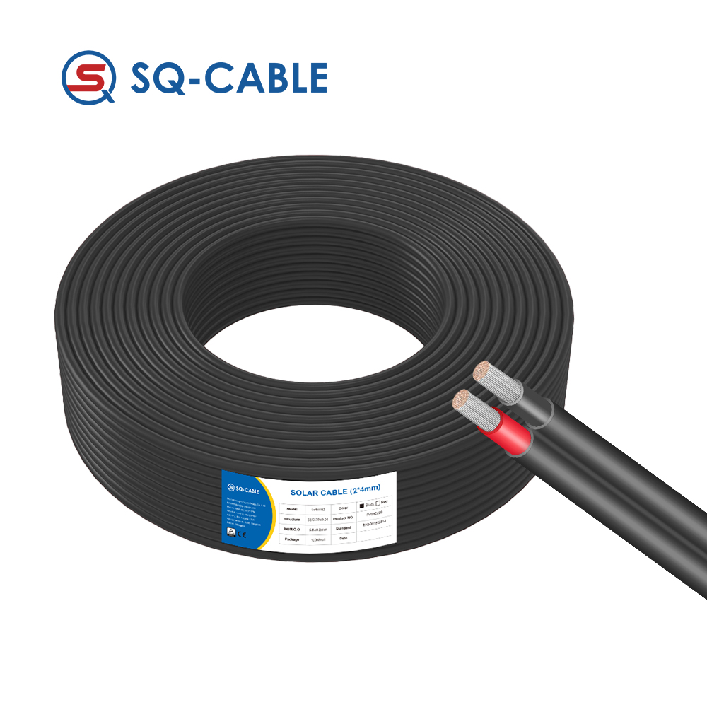 Two Core Solar Cable｜Black Jacket XLPE - SQ Cable